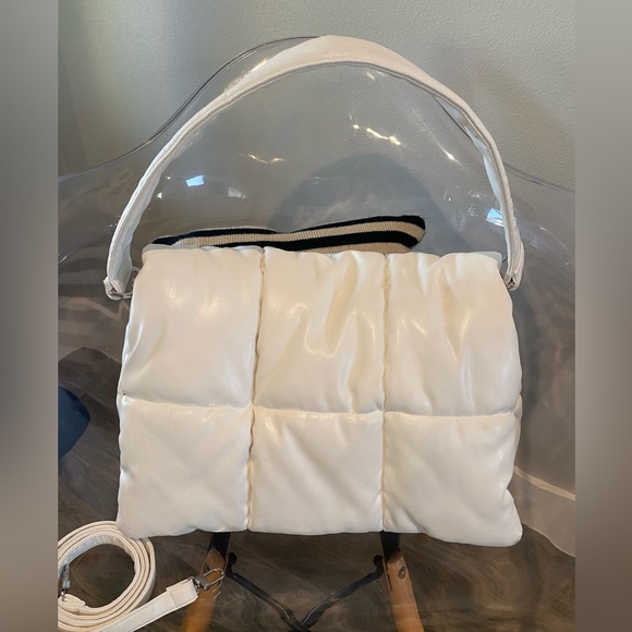 Stand Studio | Bags | Stand Studiowanda Padded Quilted Shoulder Bag In ...